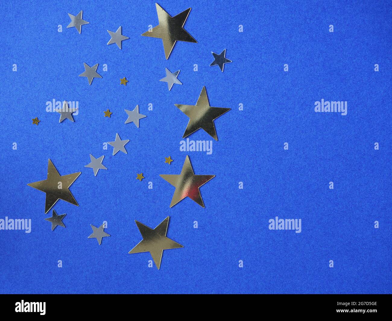 Paper background with stars Stock Photo - Alamy