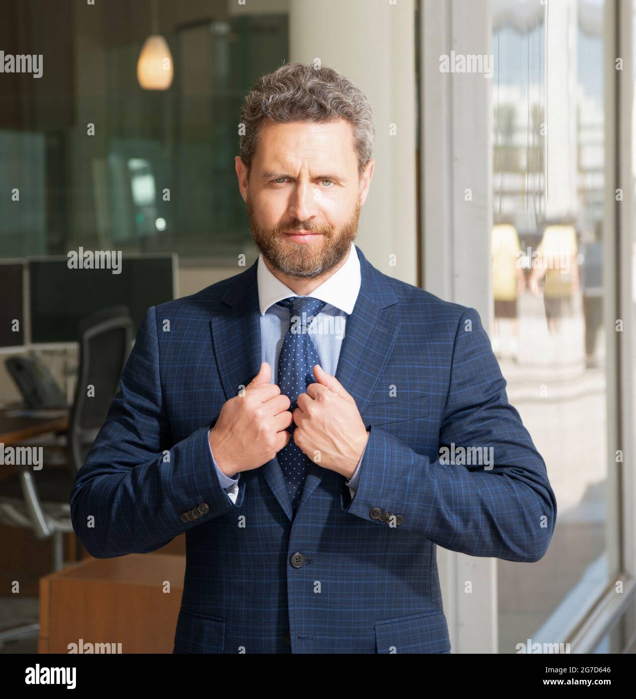 Entrepreneur Male Formal Fashion Professional Unshaven Ceo Confident