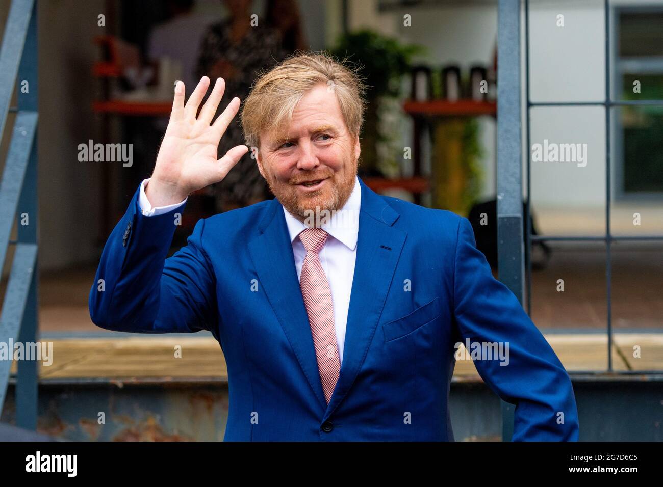 King Willem-Alexander of the Netherlands during a working visit to ...