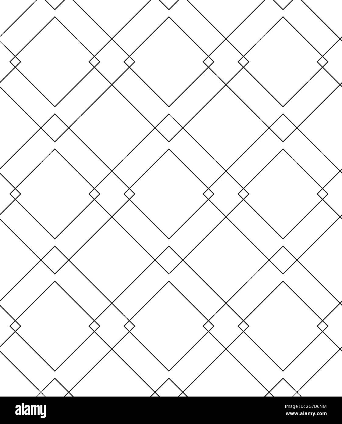 Lattice pattern of squares in Cut Out Stock Images & Pictures - Alamy