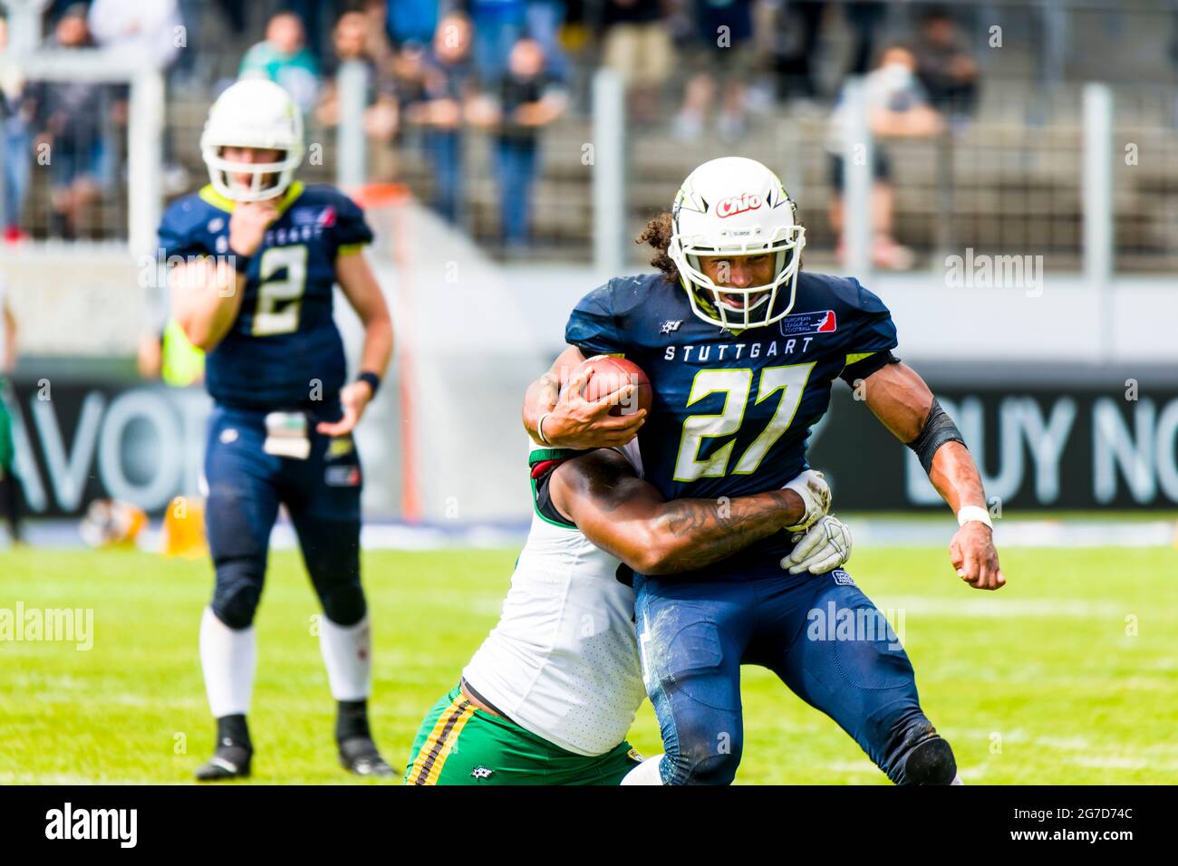 RB # 27 Samuel Shannon / Stuttgart Surge Stock Photo - Alamy