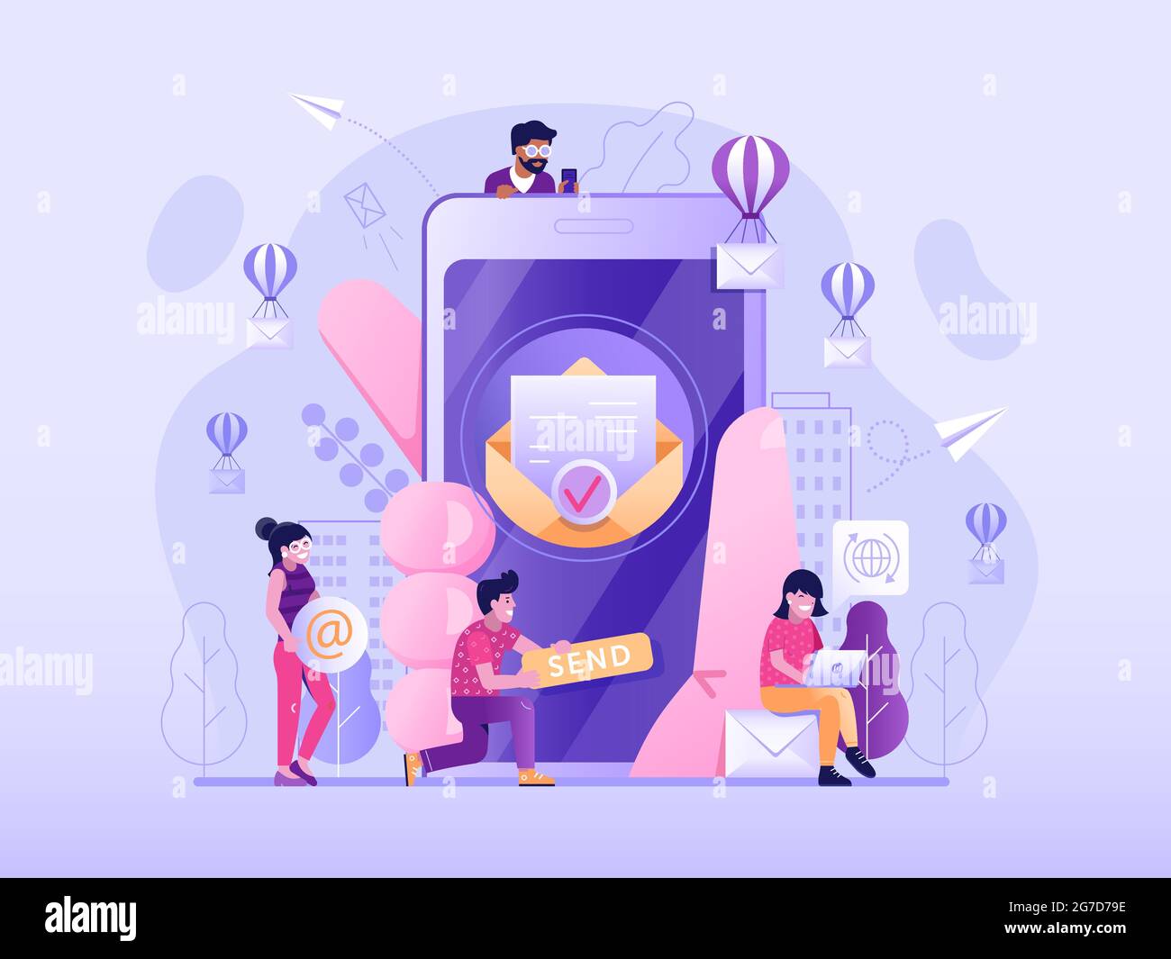 Email marketing hi-res stock photography and images - Alamy