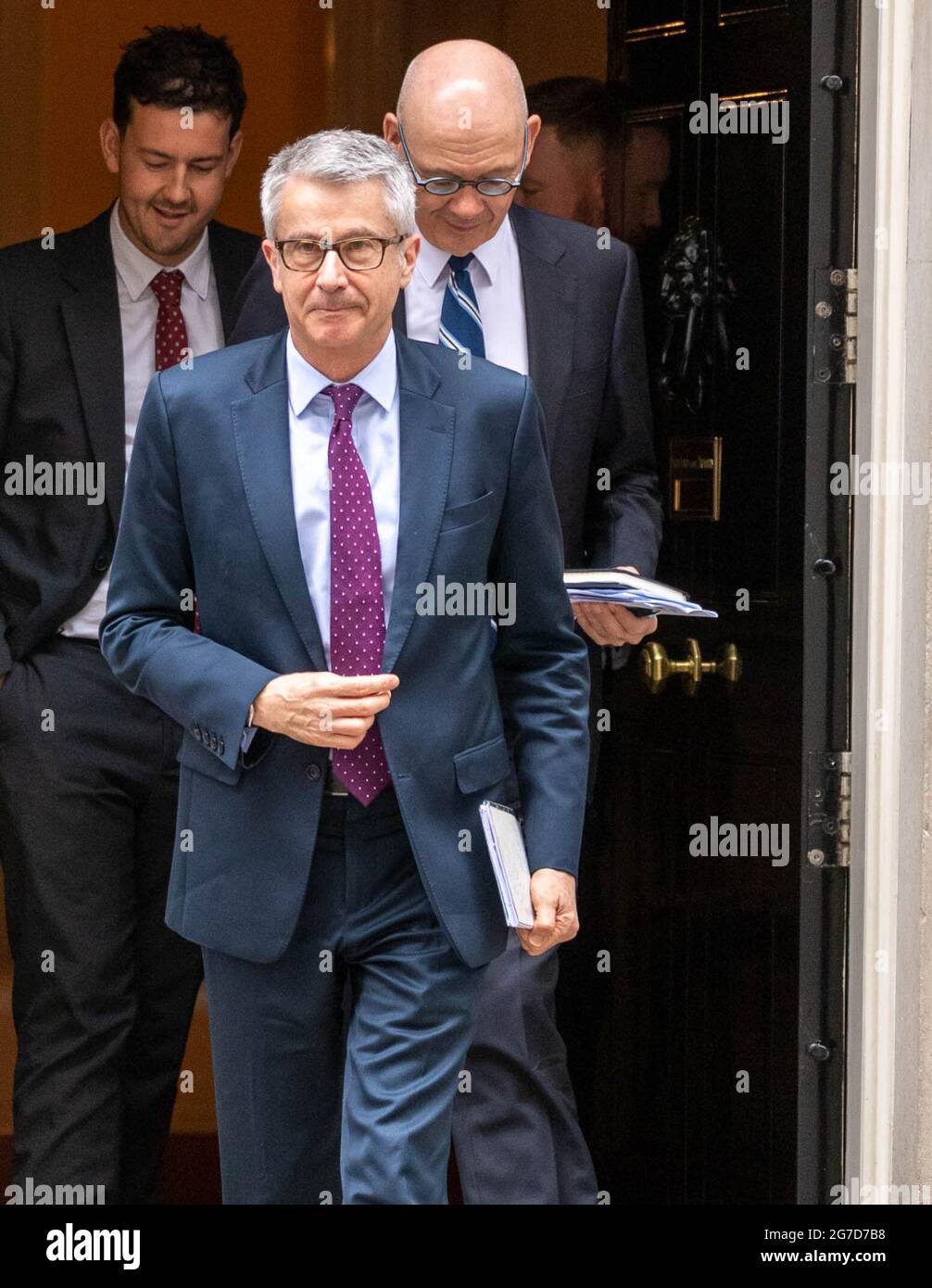 London, UK. 13th July, 2021. a New Zealand delegation, led by HIS ...