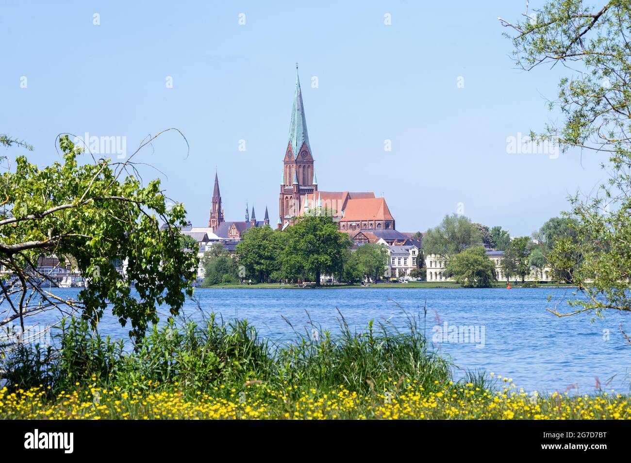 Schwerin cathedral St. Marien and St. Johannis, one of the earliest ...