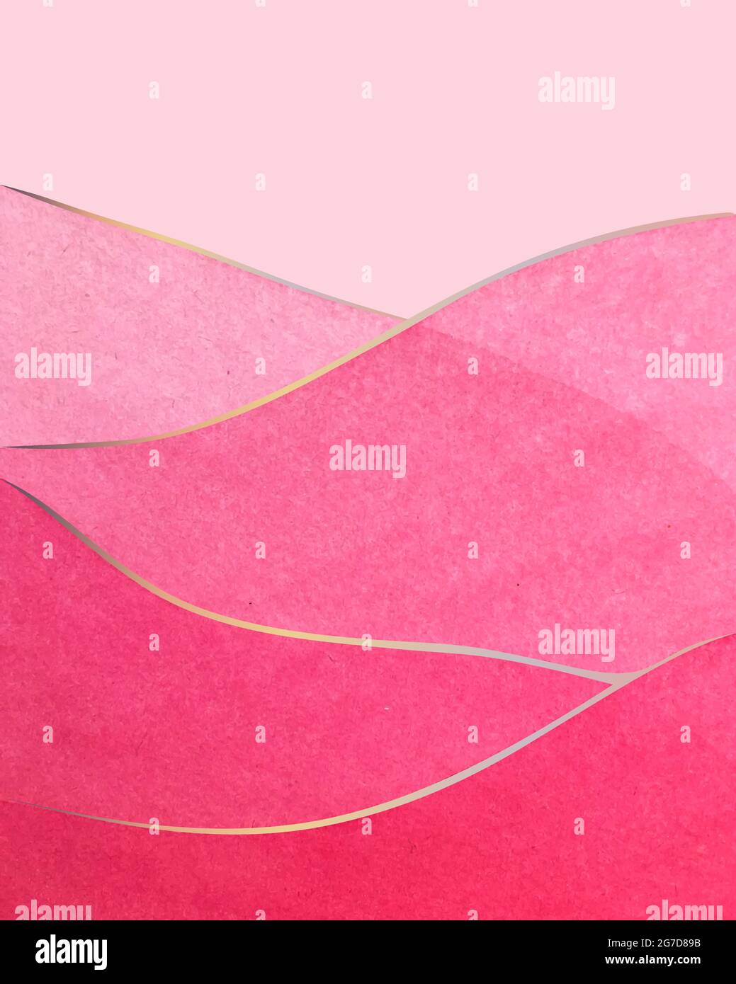 Watercolor pink background with gradient contours, for backdrop, for ...