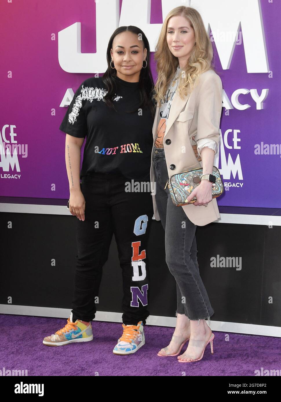 Los Angeles, USA. 12th July, 2021. (L-R) Raven-Symoné Pearman-Maday and ...