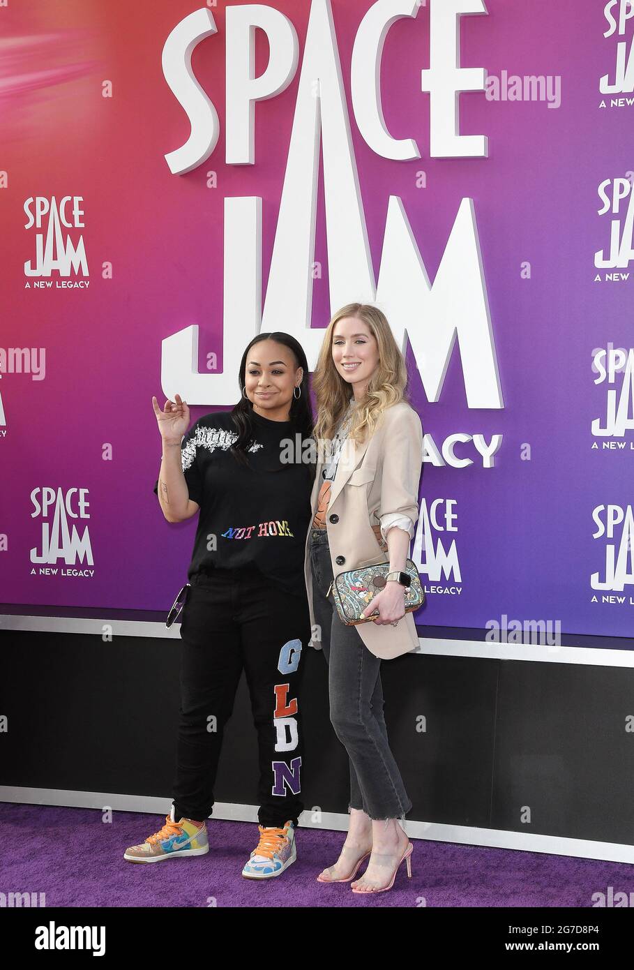 Los Angeles, USA. 12th July, 2021. (L-R) Raven-Symoné Pearman-Maday and ...