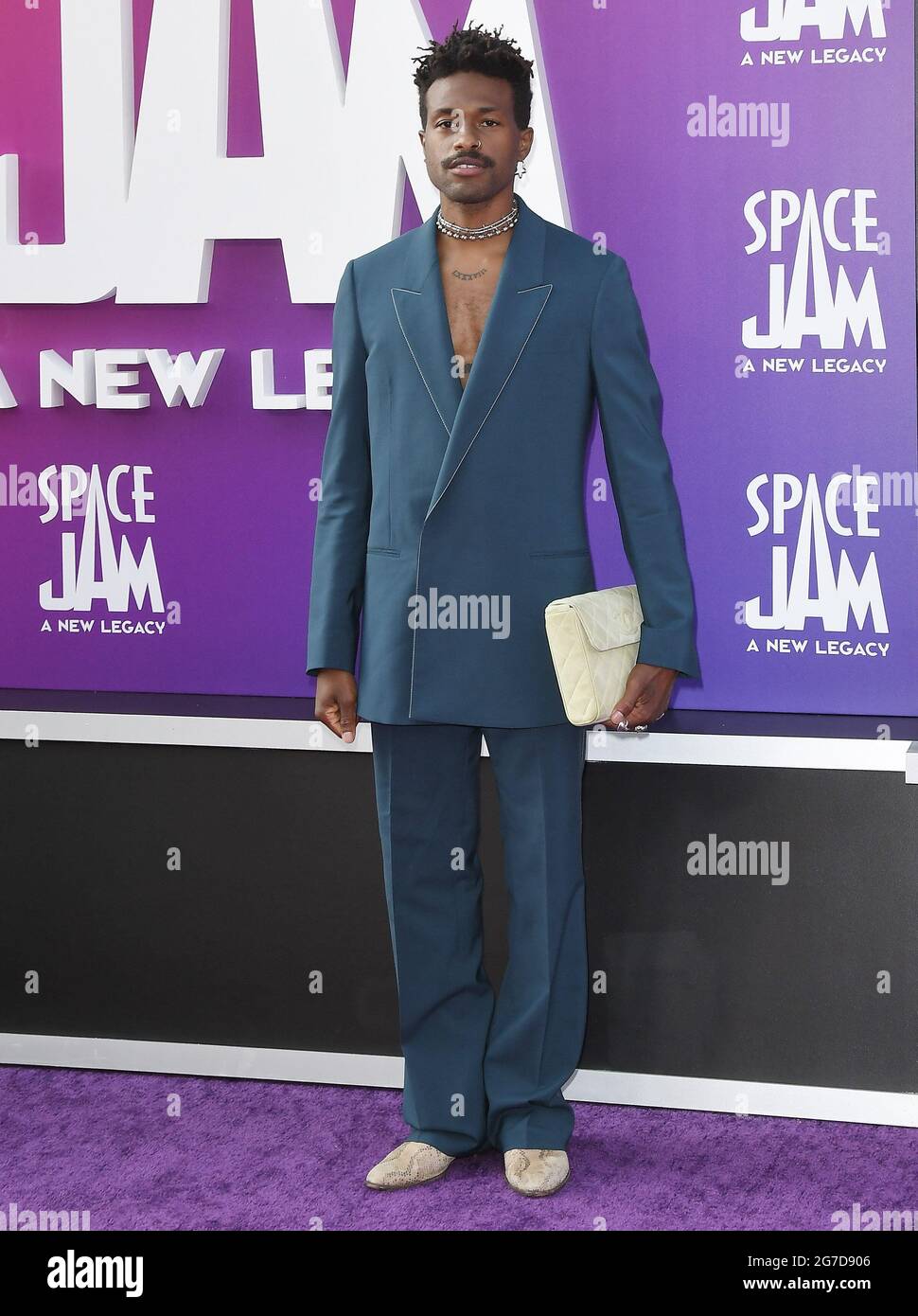 Duckwrth arrives at the SPACE JAM: A NEW LEGACY World Premiere held at ...