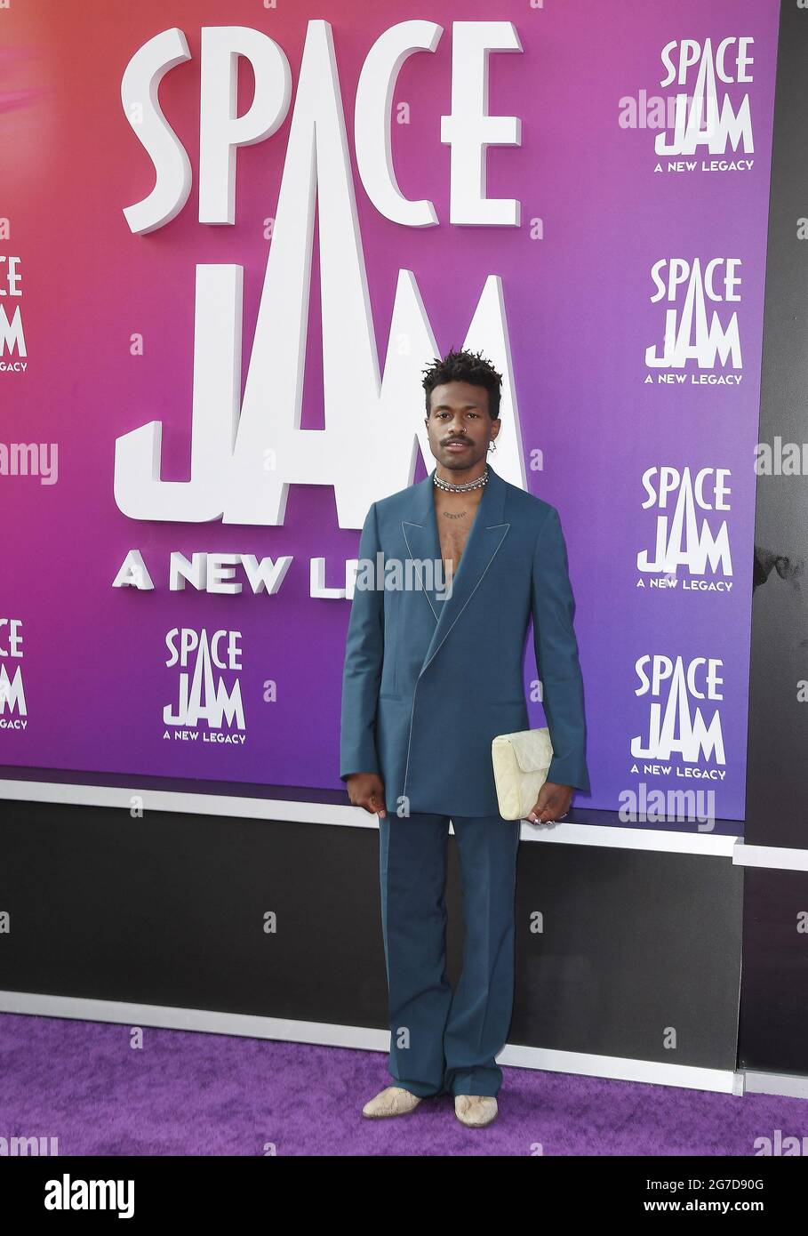 Duckwrth arrives at the SPACE JAM: A NEW LEGACY World Premiere held at ...