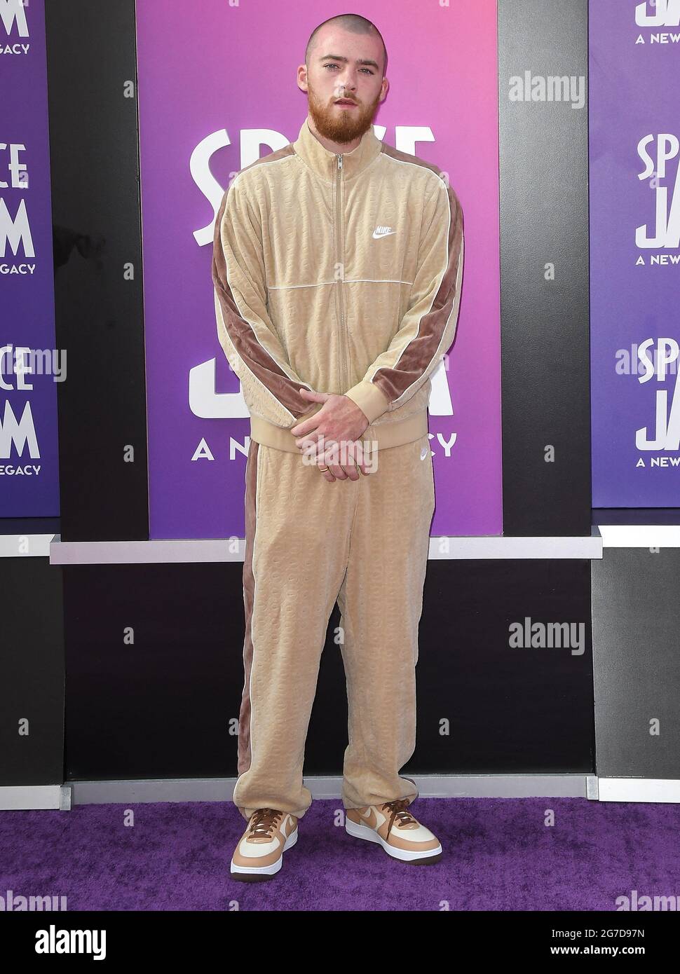 Los Angeles, USA. 12th July, 2021. Angus Cloud arrives at the SPACE JAM ...