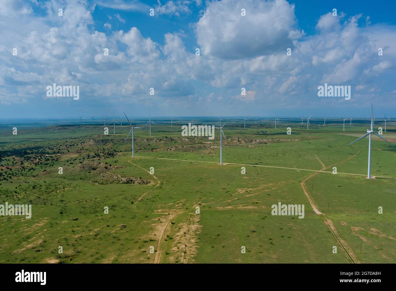 Tall windmill in field hi-res stock photography and images - Alamy