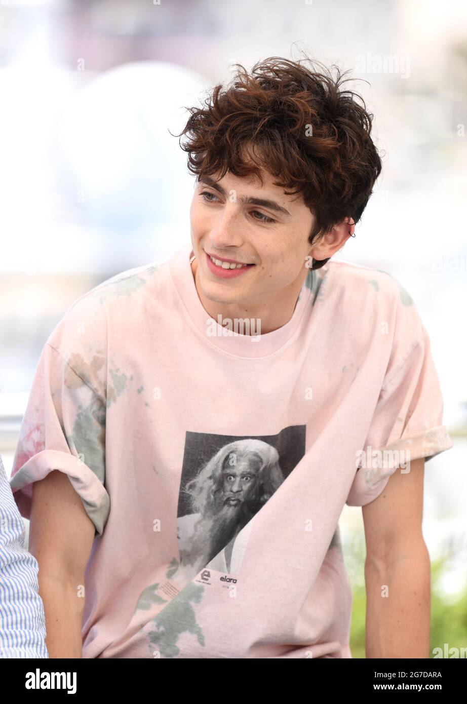 Cannes, France, 13 July 2021 Timothée Chalamet at the photocall for The ...