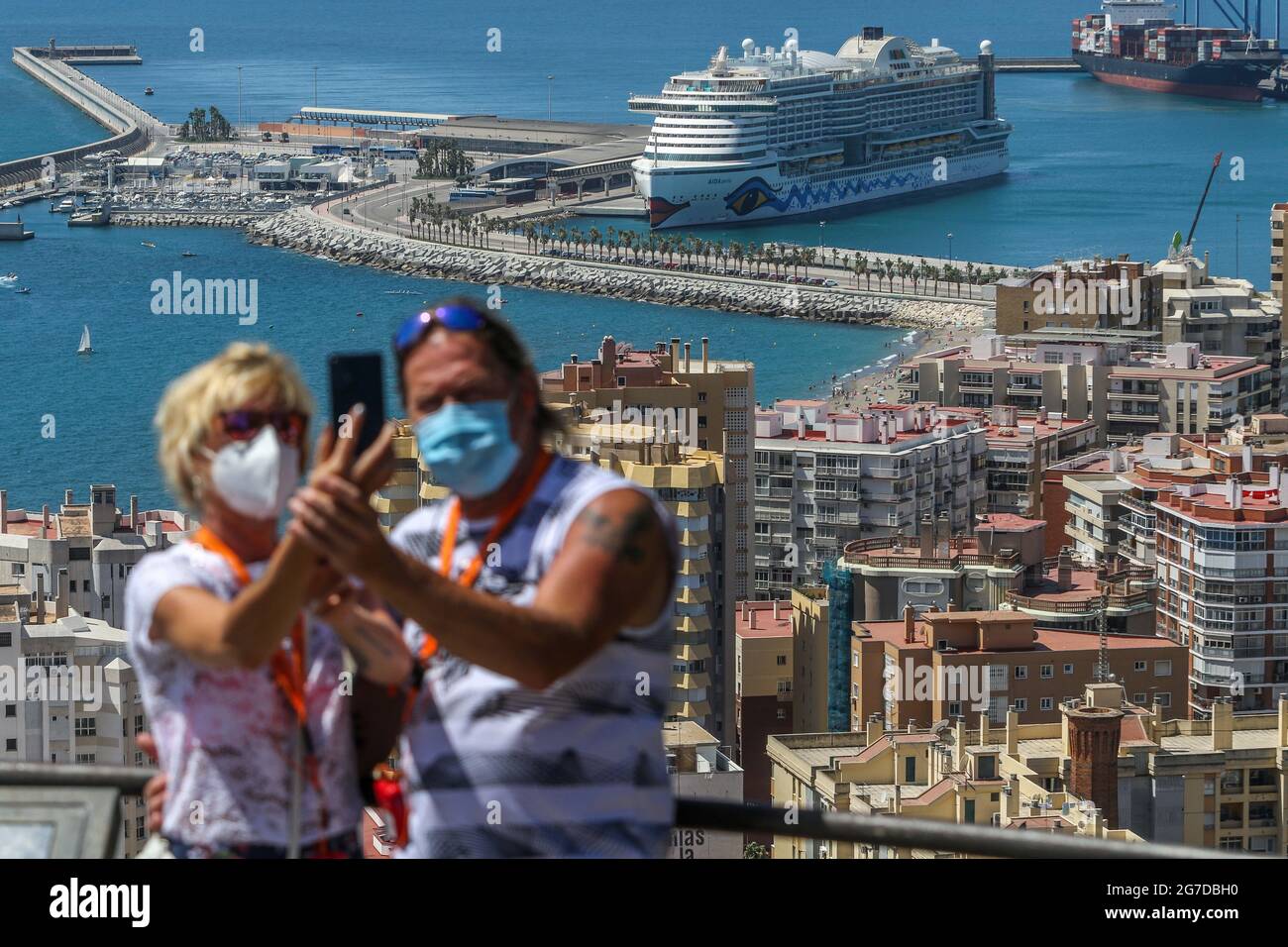 Cruise ship perla in dock hi-res stock photography and images - Alamy