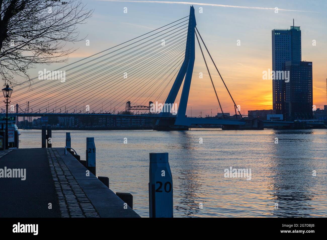 Rotterdam bridges hi-res stock photography and images - Alamy