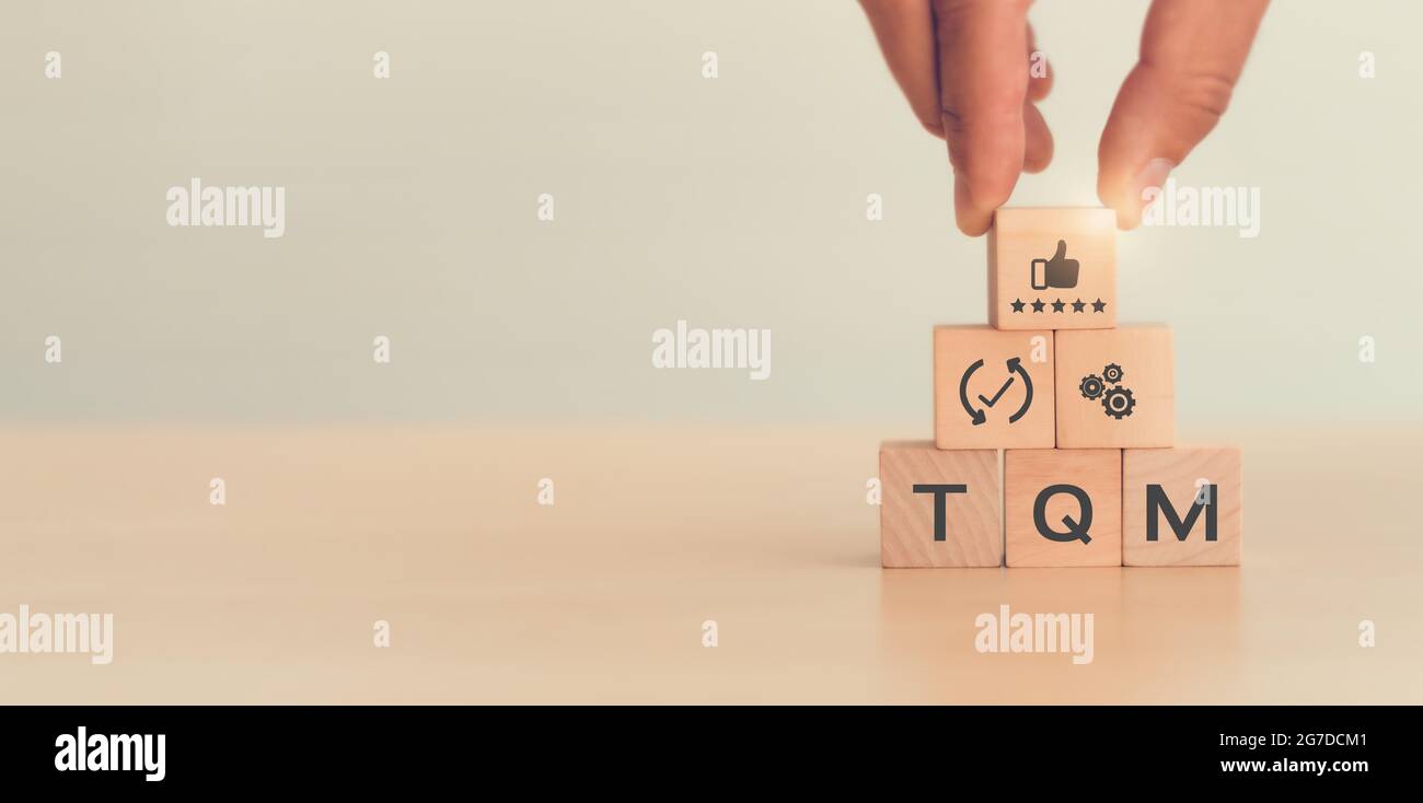 Tqm icon hi-res stock photography and images - Alamy