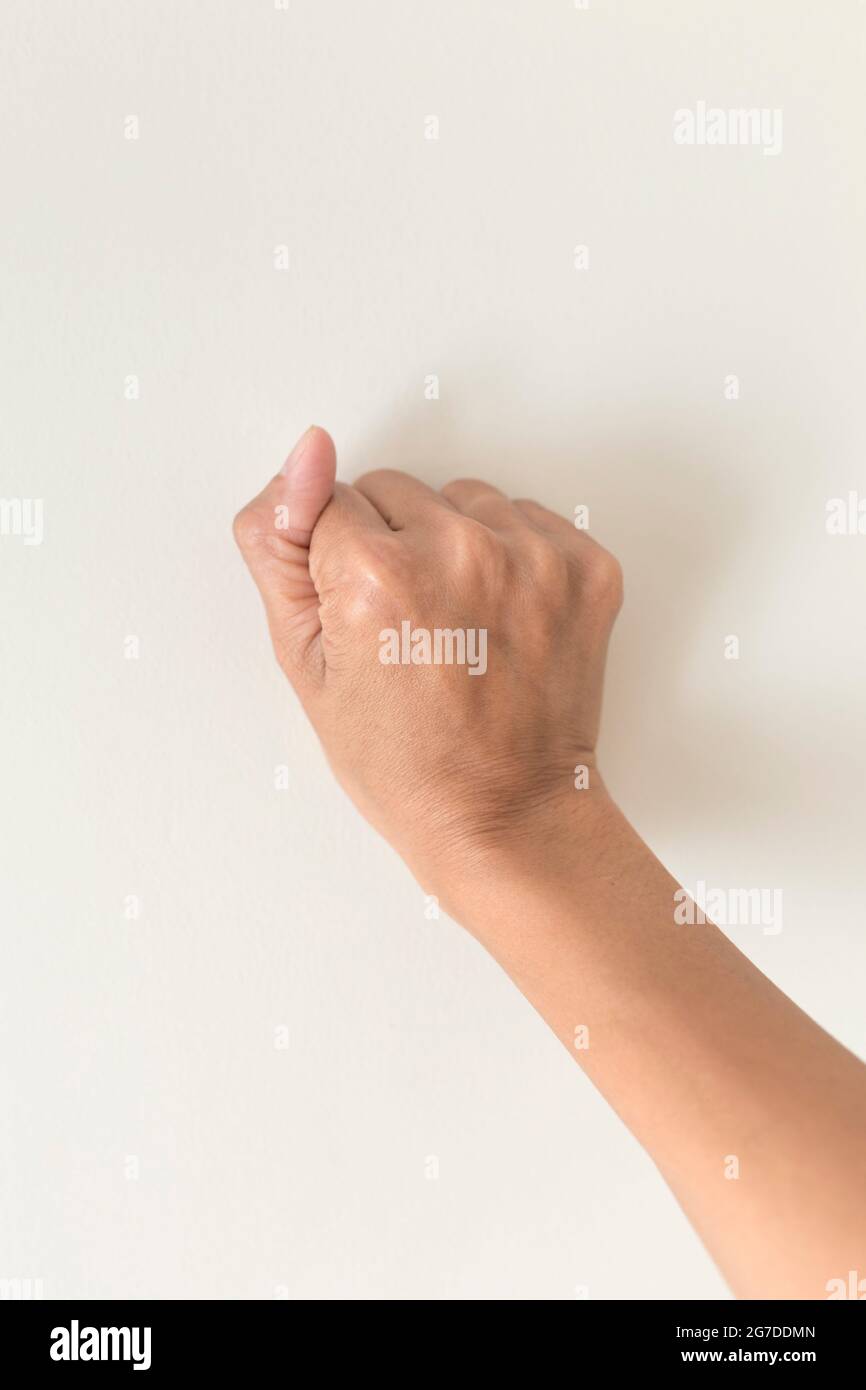 Female hand fist Stock Photo - Alamy