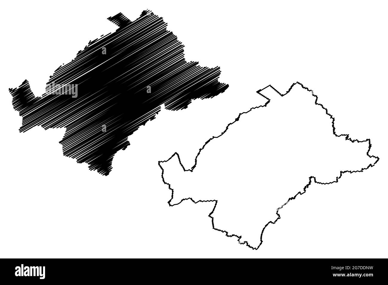 Heinsberg district (Federal Republic of Germany, State of North Rhine ...