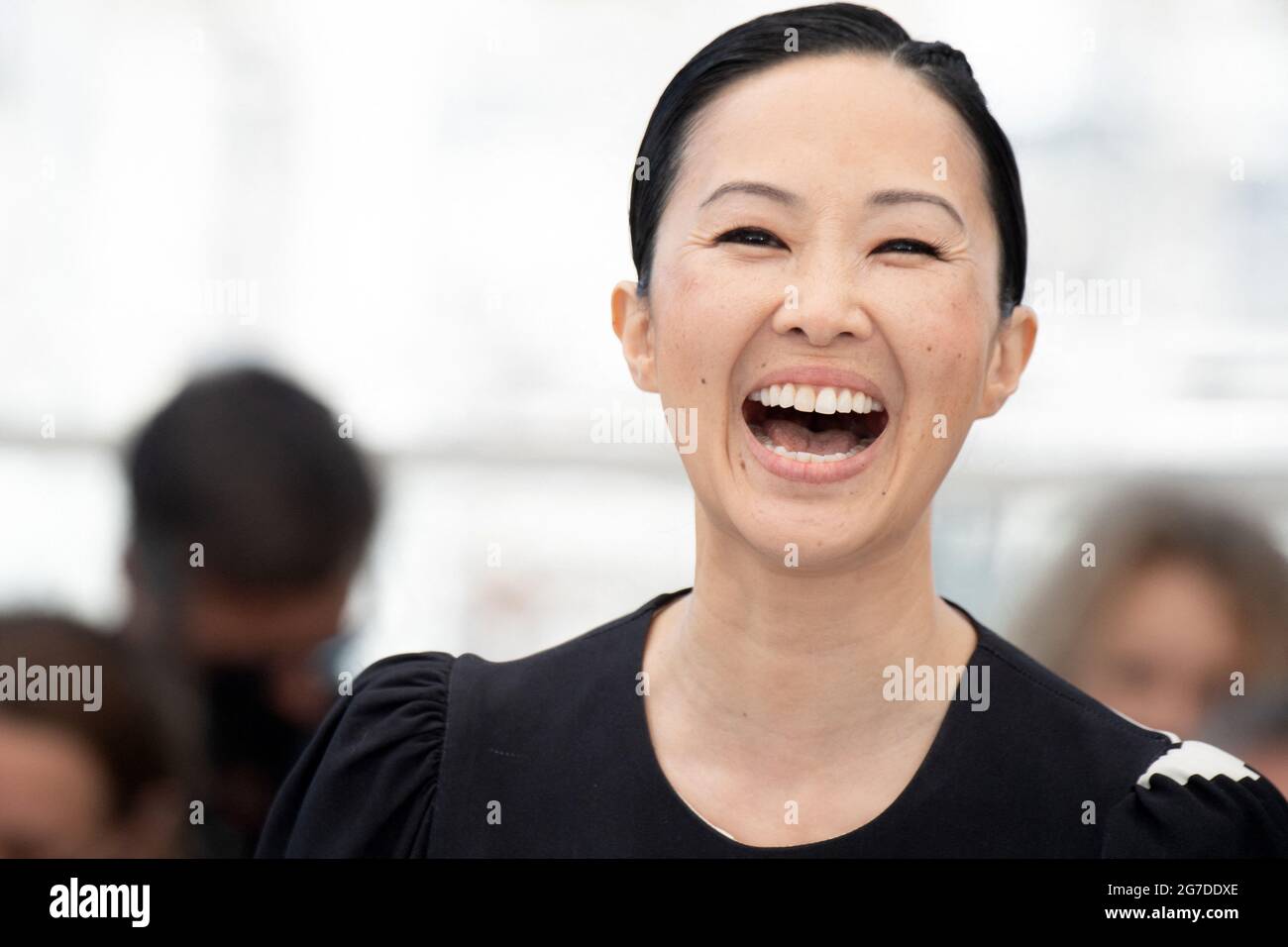 Linh-Dan Pham attends the Blue Bayou photocall during the 74th annual ...