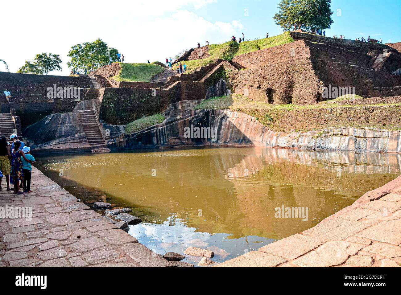 Image of an ancient cistern that still retains water at UNESCO s World ...