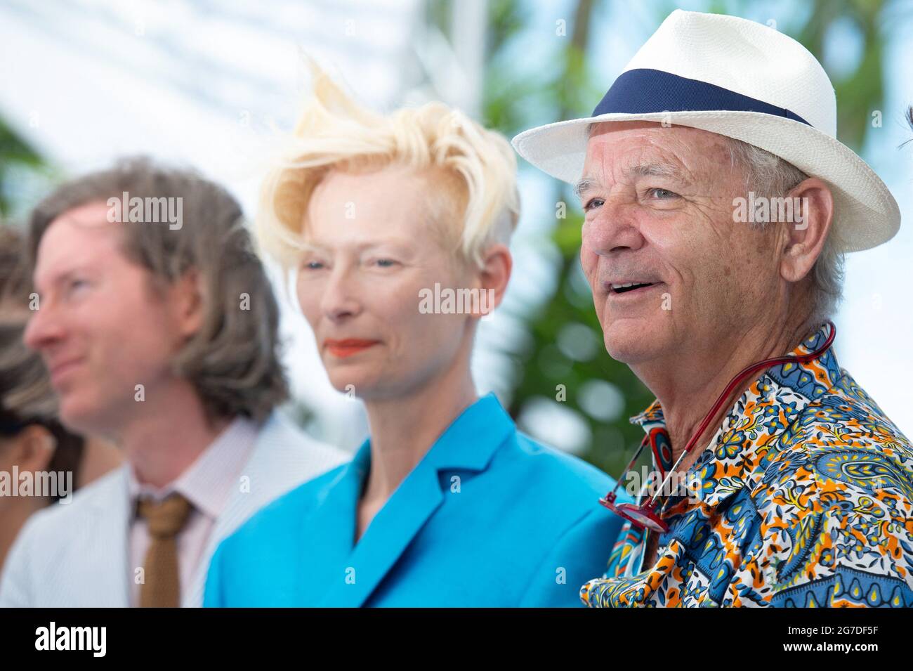 Wes Anderson, Tilda Swinton and Bill Murray attending The French ...
