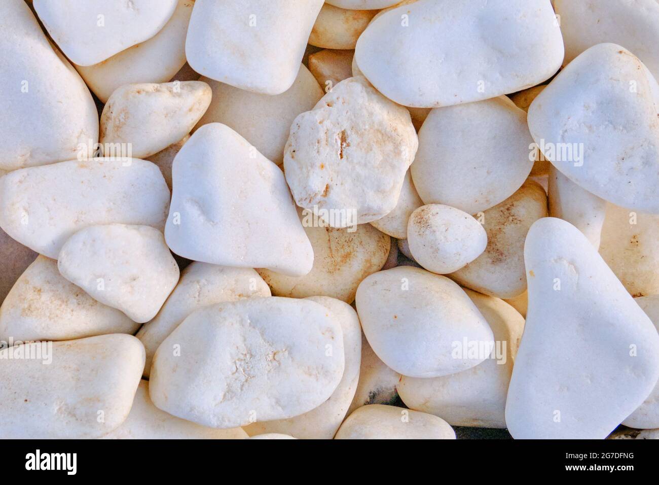 Texture in the form of white rocks. Background of large white stones ...