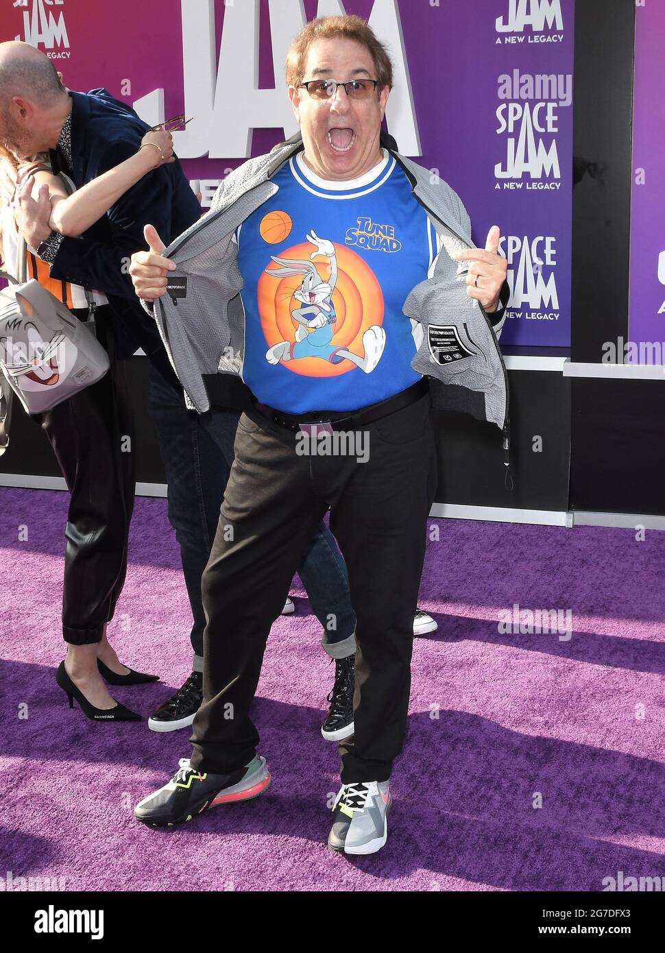 Los Angeles, USA. 12th July, 2021. Jeff Bergman arrives at the SPACE ...