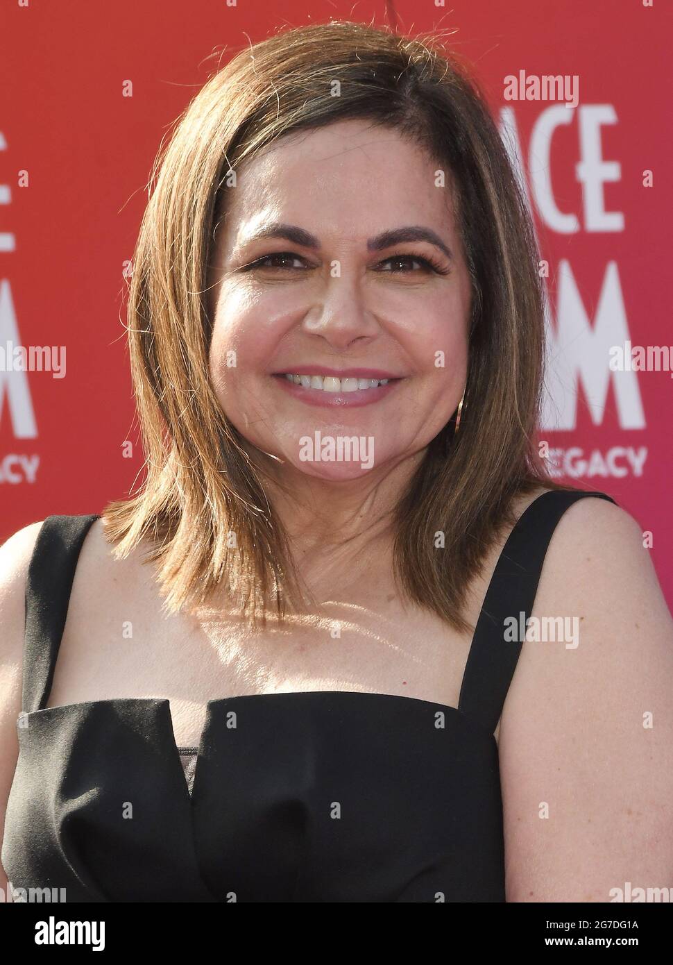 Los Angeles, USA. 12th July, 2021. Candi Milo arrives at the SPACE JAM ...