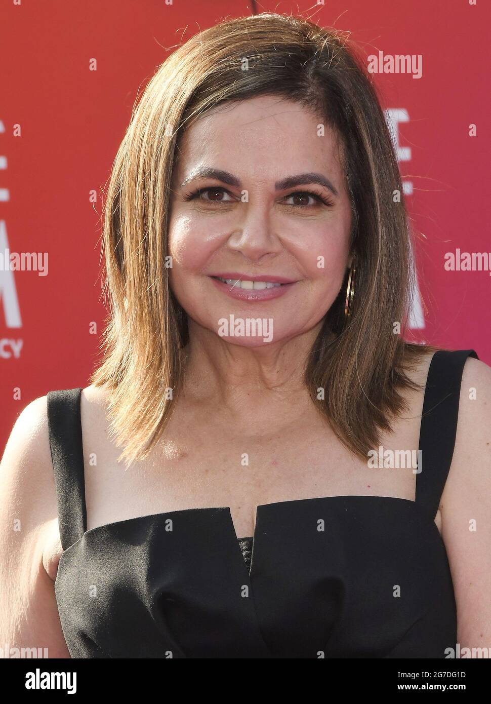 Los Angeles, USA. 12th July, 2021. Candi Milo arrives at the SPACE JAM ...