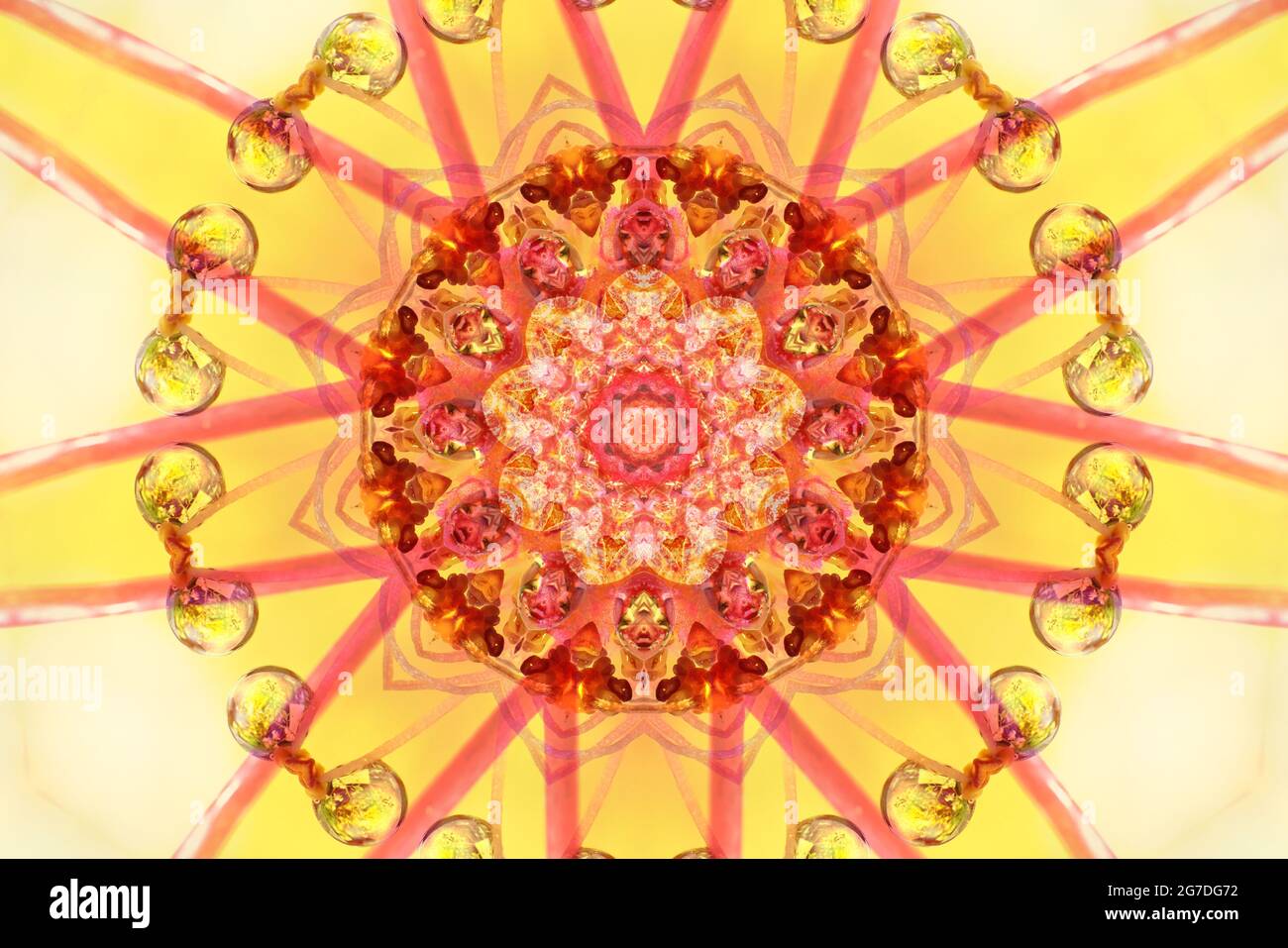 3D rendering of yellow abstract patterns for backgrounds and wallpapers ...