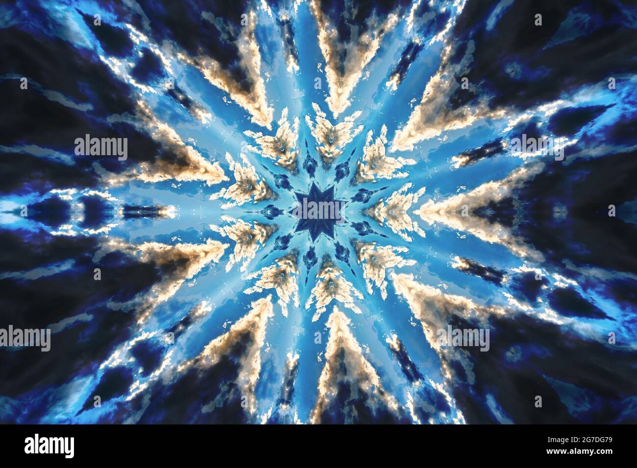 3D rendering of blue abstract patterns for backgrounds and wallpapers ...