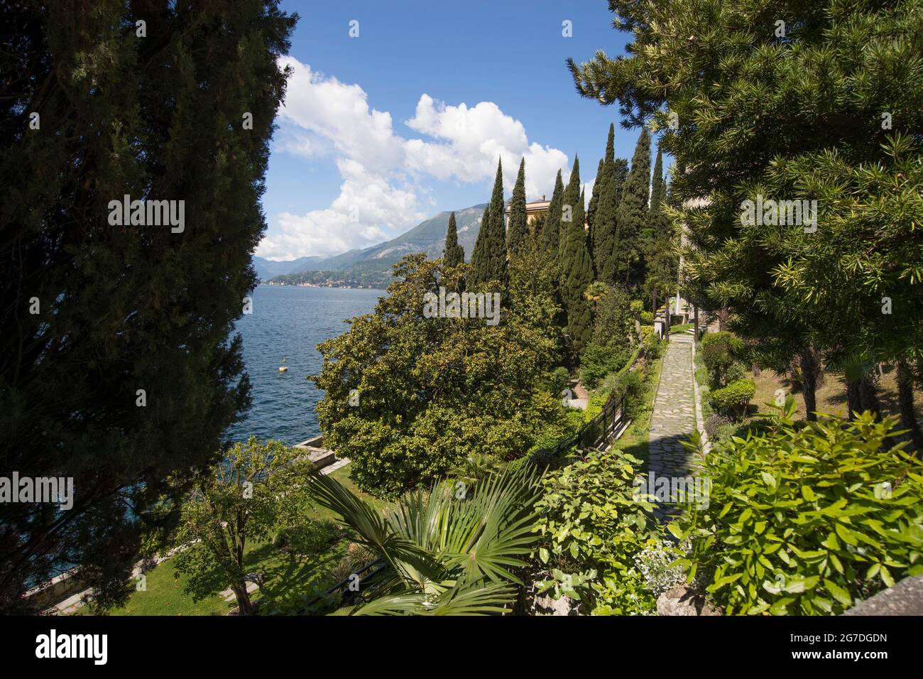Villa Monastero villas, Varenna, Como Lake, Lombardy, Italy, Europe ...