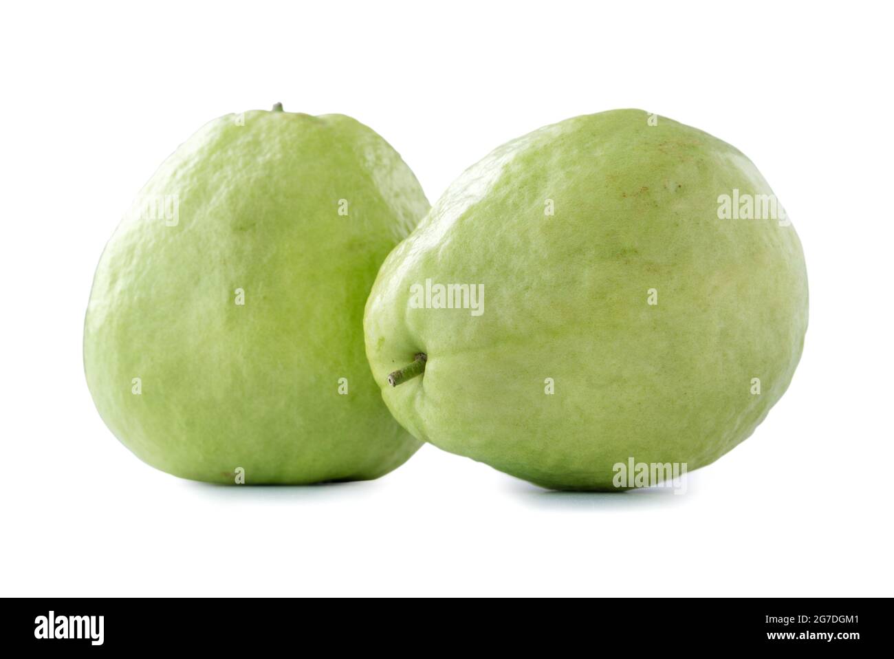Beautiful delicious guava fruit isolated on white background with ...