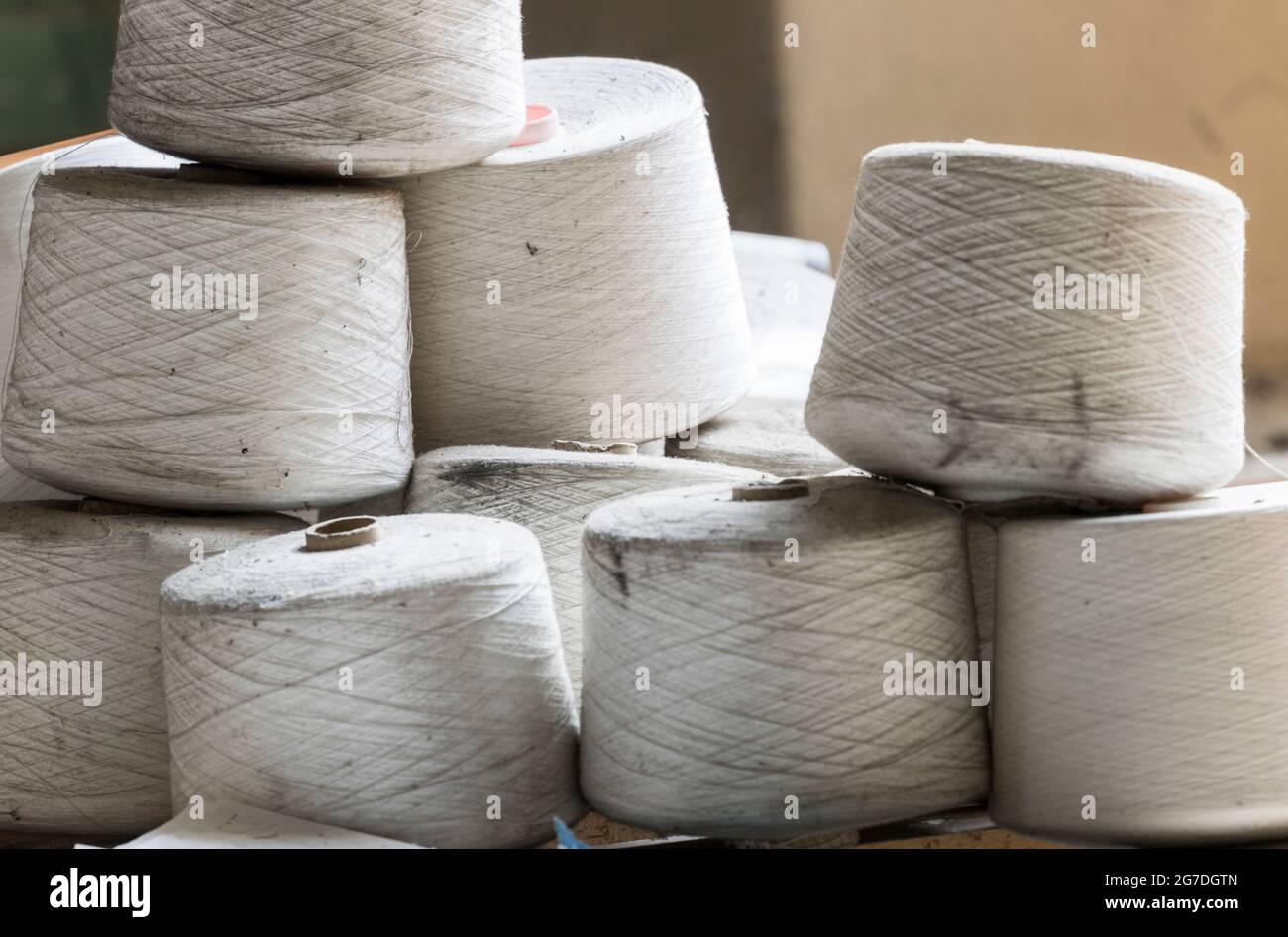 The old textile factory Cantoni now abandoned, Bellano, Como Lake ...