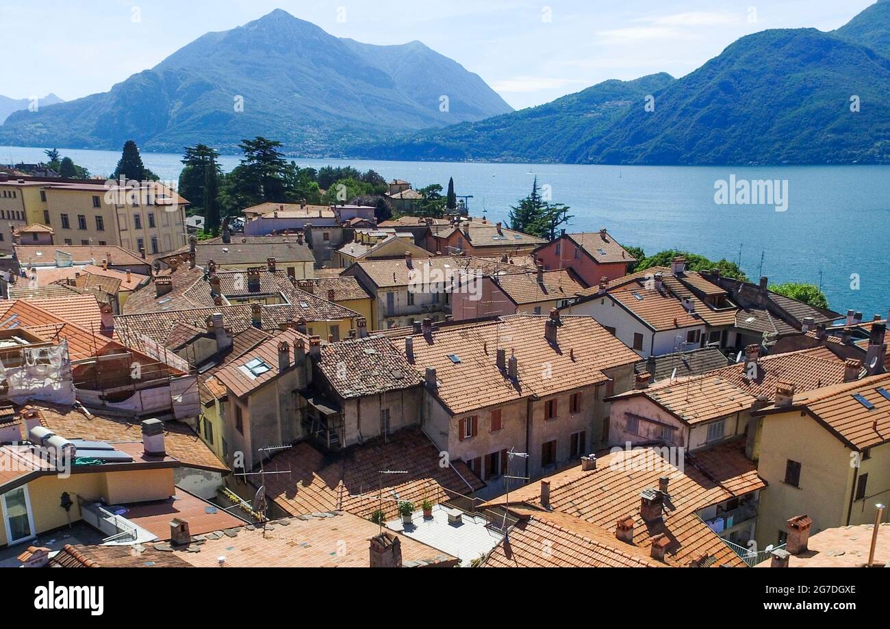 Bellano village lake como italy hi-res stock photography and images - Alamy