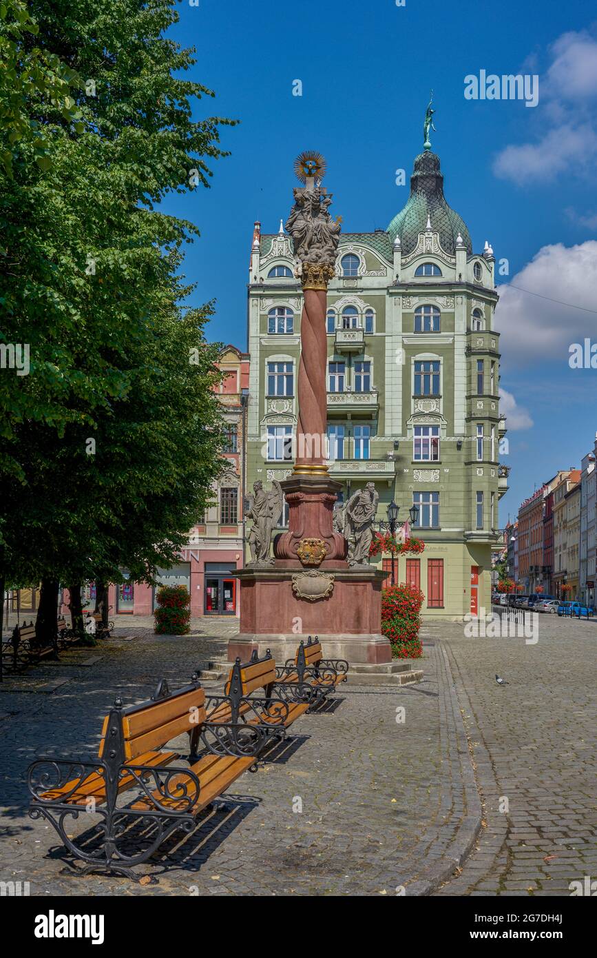 Swidnica Old Market Square Lower Silesia Poland Stock Photo - Alamy