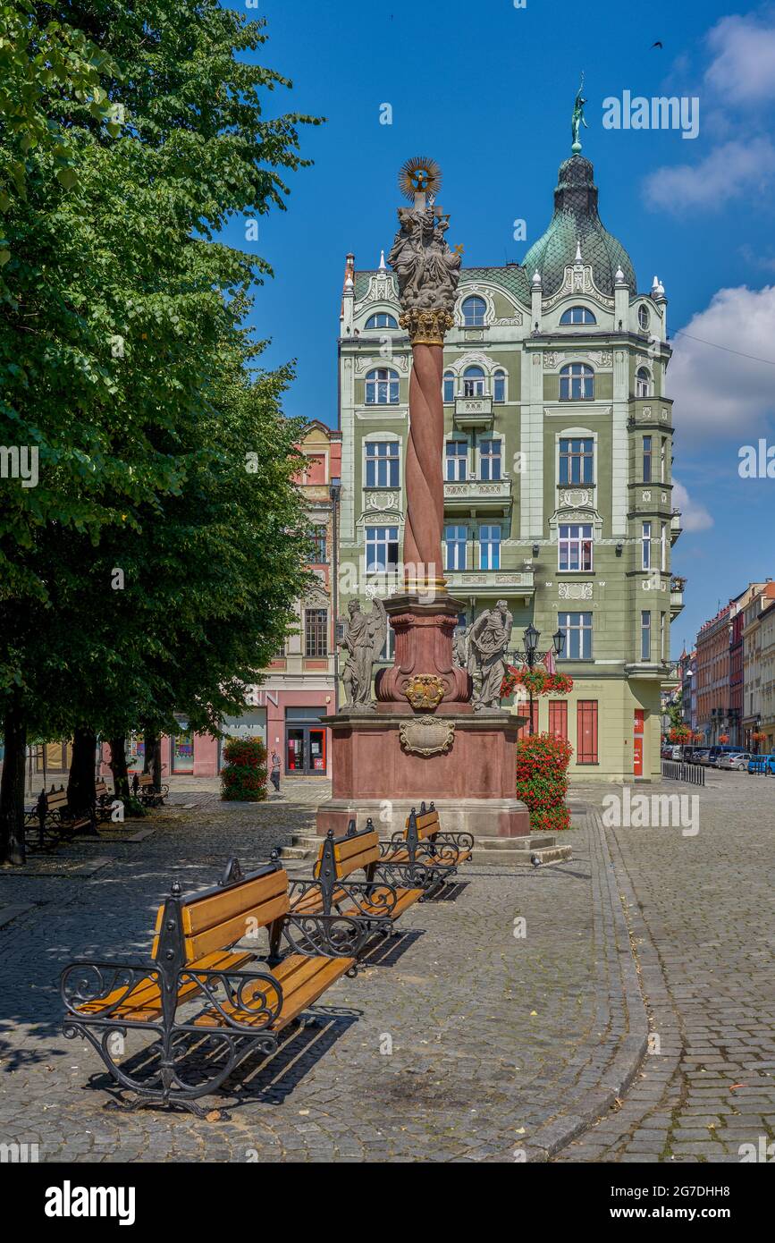 Swidnica Old Market Square Lower Silesia Poland Stock Photo - Alamy