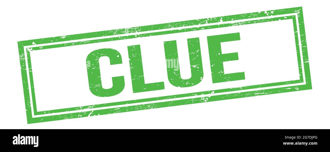 Clue Stamp High Resolution Stock Photography and Images - Alamy