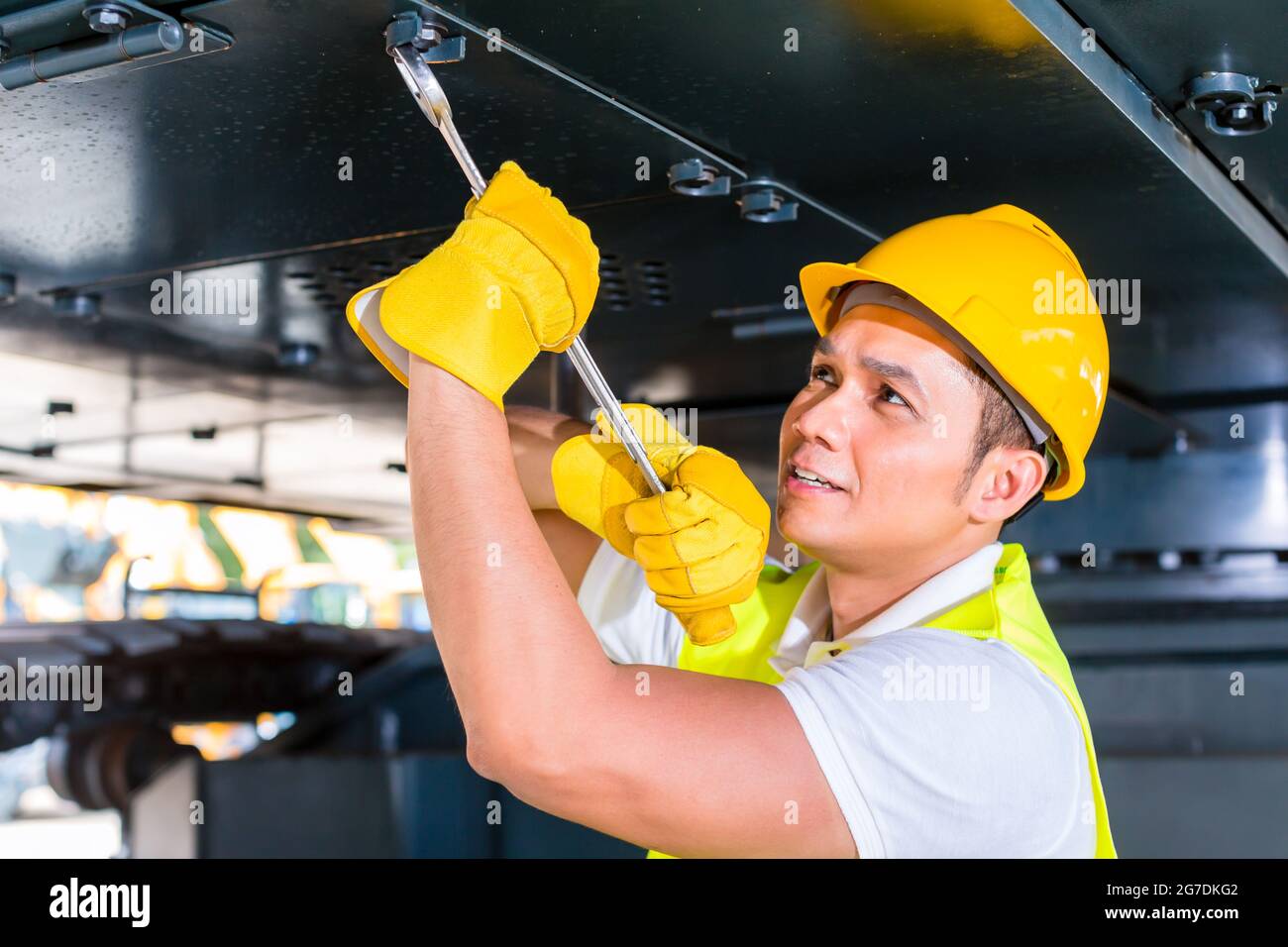 Mining safety vehicle hi-res stock photography and images - Alamy