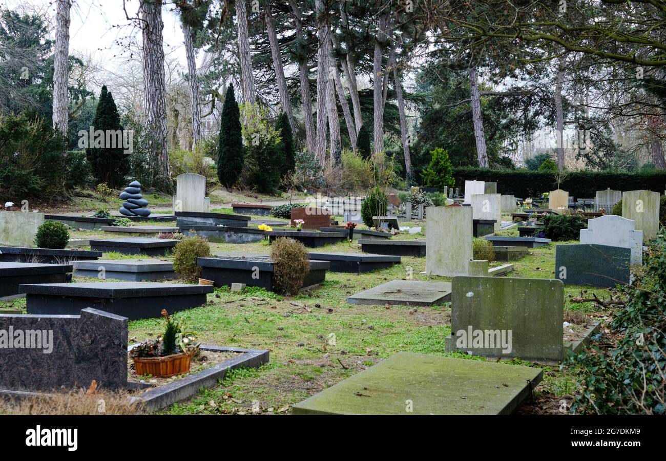 General Cemetery in The Hague, Netherlands Stock Photo - Alamy