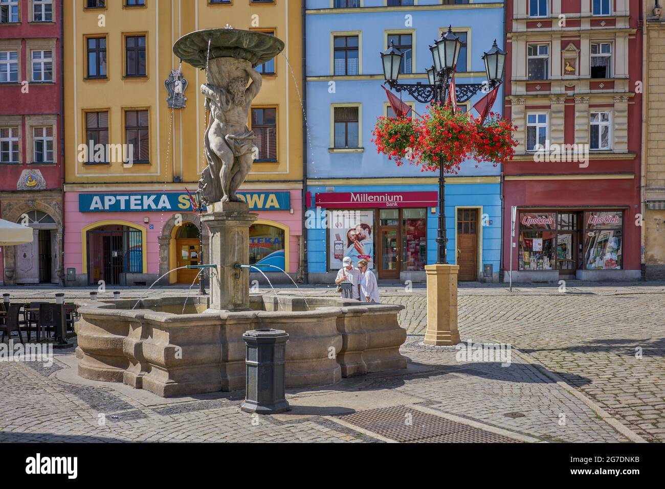 Swidnica Old Market Square Lower Silesia Poland Stock Photo - Alamy
