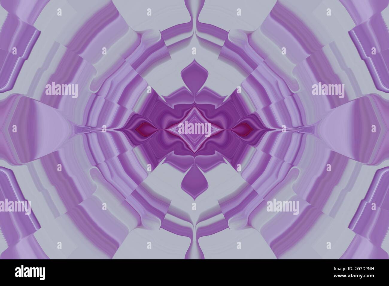Illustration of light purple blended patterned shapes Stock Photo - Alamy