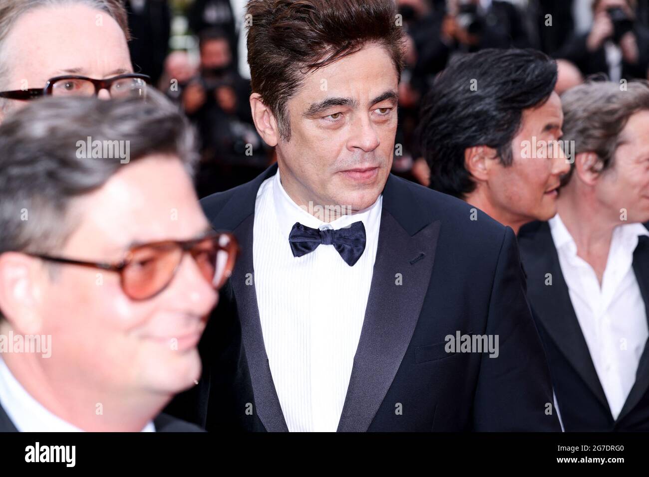 CANNES - JULY 12: Benicio Del Toro arrives to the premiere of " THE ...