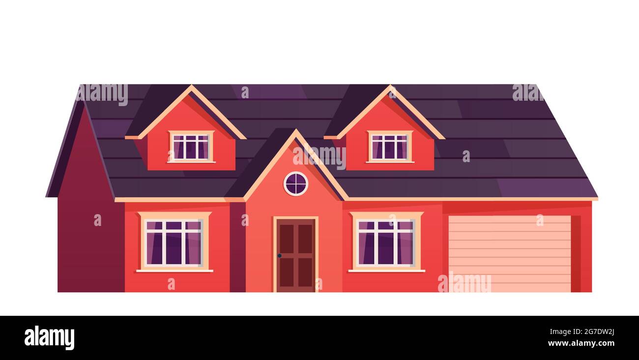 cute cartoon house Stock Vector Image & Art - Alamy