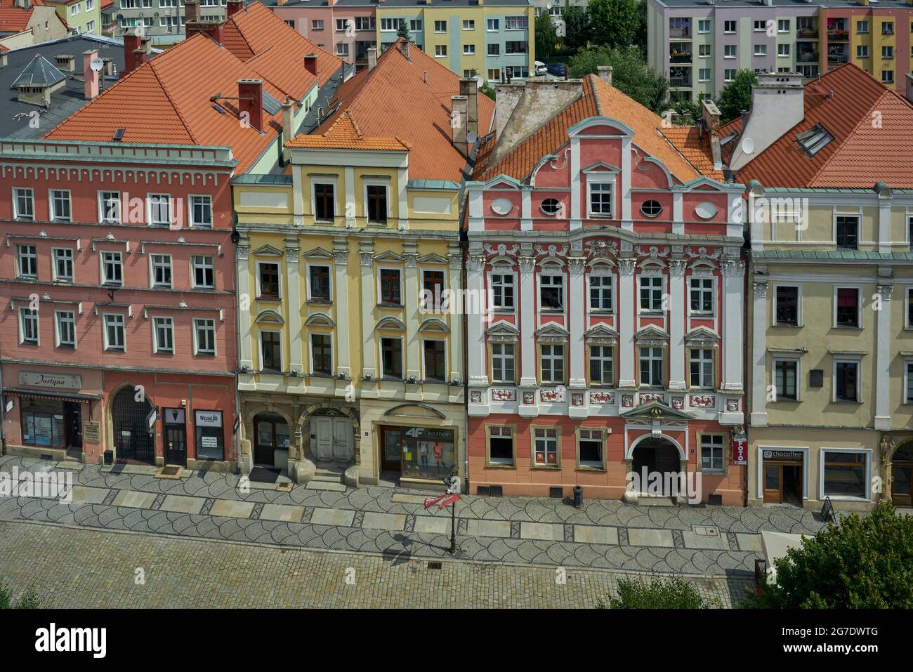 Swidnica Old Market Square Lower Silesia Poland Stock Photo - Alamy