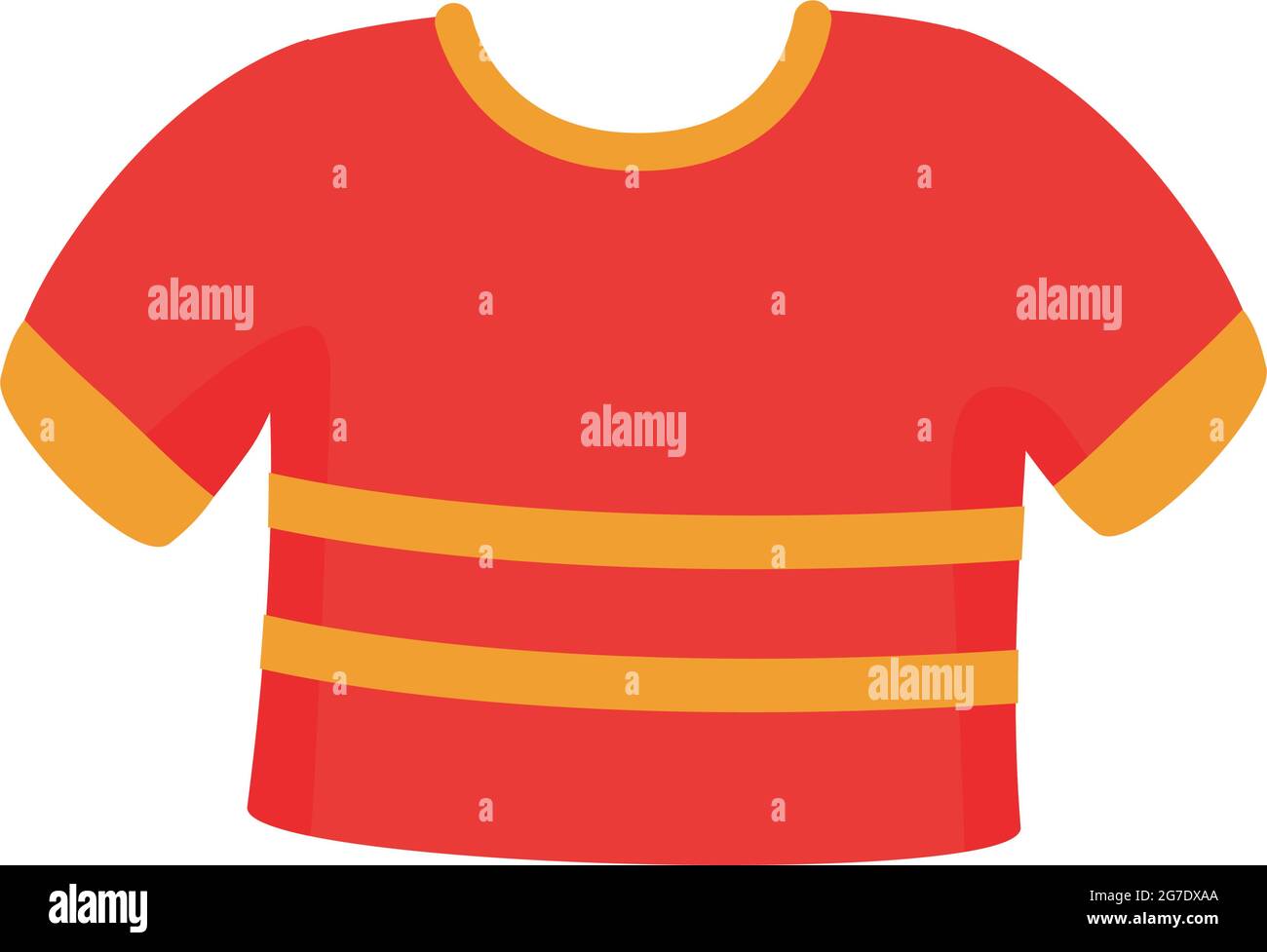 red shirt wear clothes icon Stock Vector Image & Art - Alamy