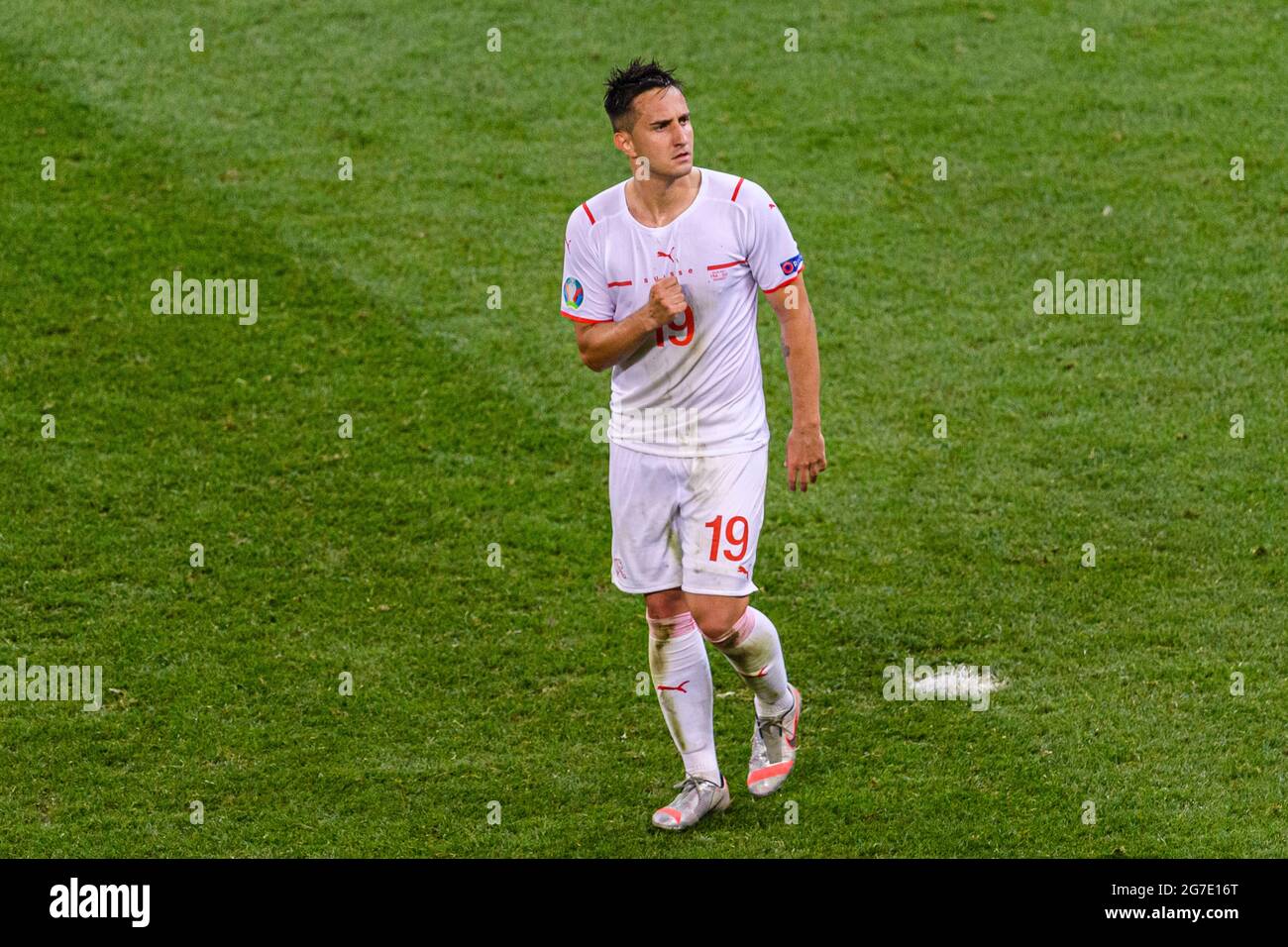 Bucharest, Romania - 28, June: Mario Gavranovic of Switzerland ...