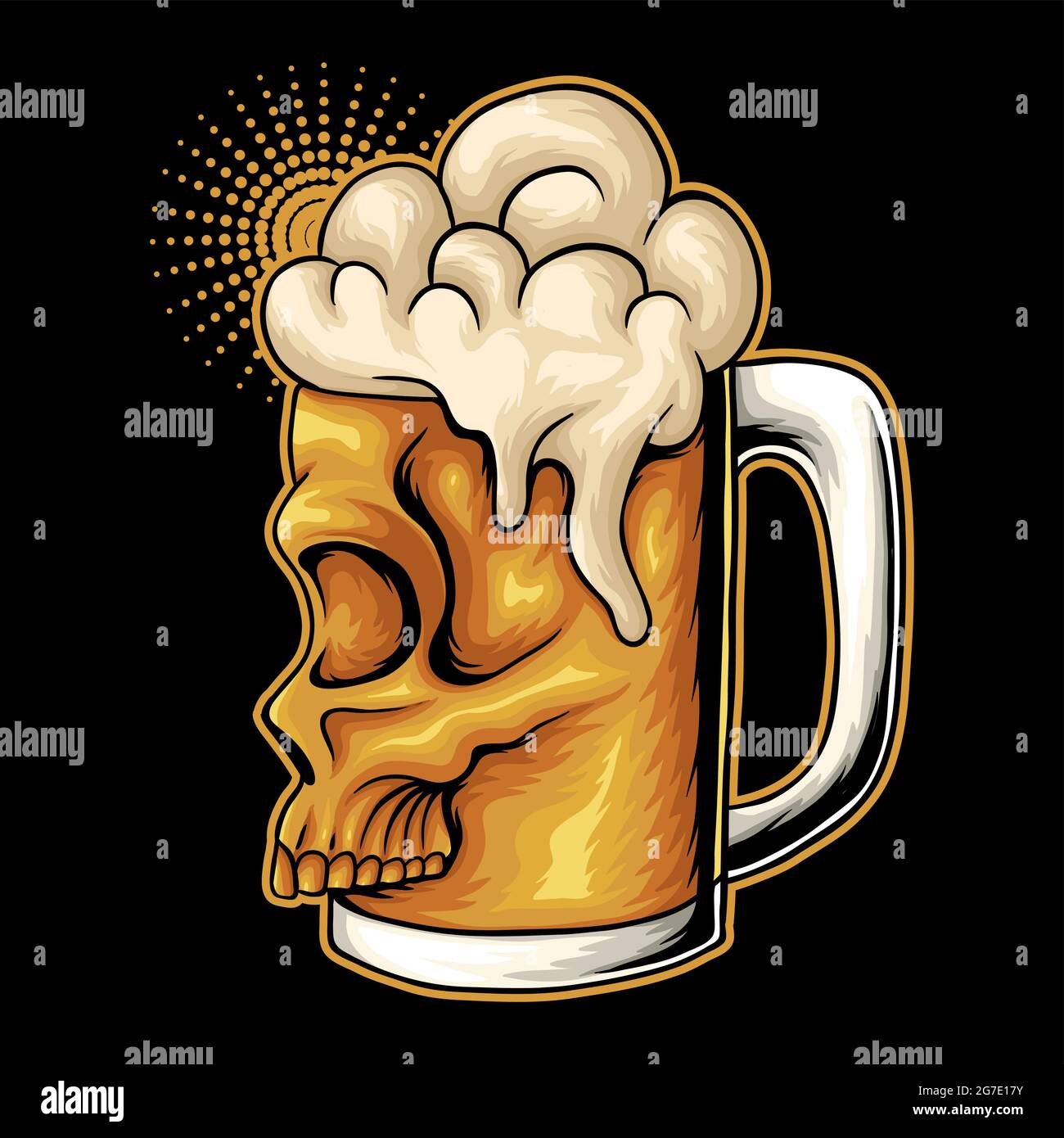 Creepy beverage Stock Vector Images - Alamy