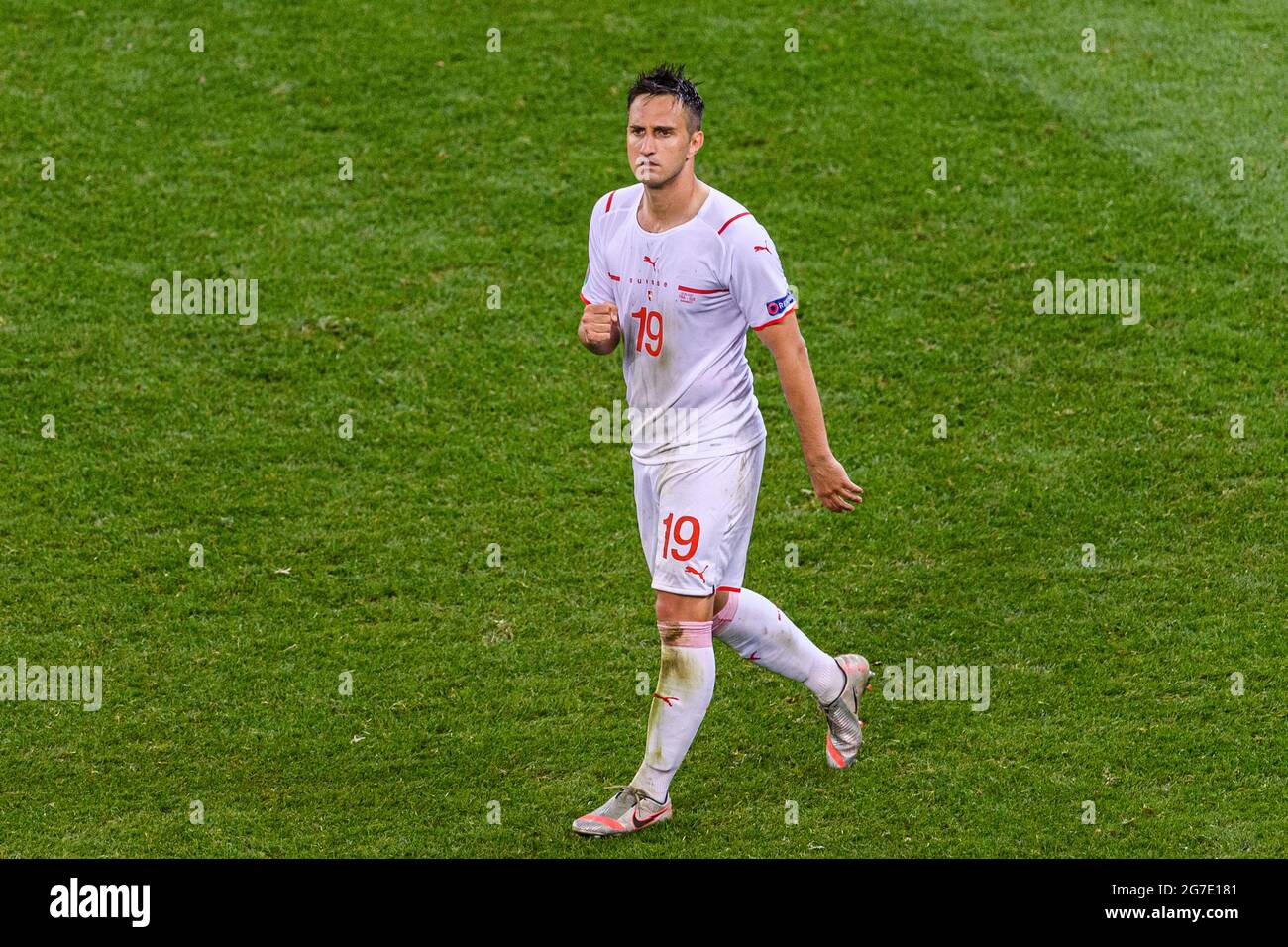 Bucharest, Romania - 28, June: Mario Gavranovic of Switzerland ...