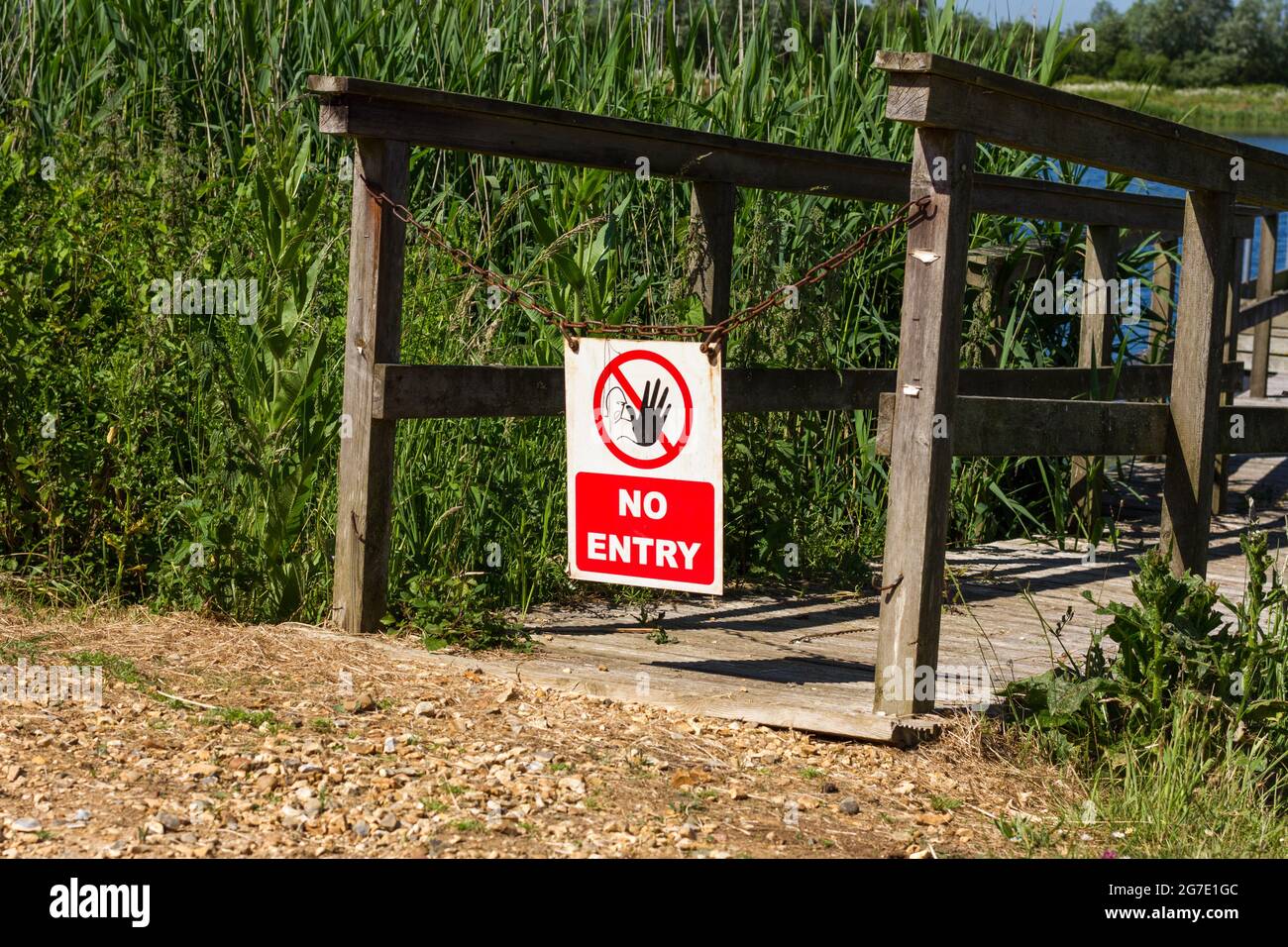 No Entry warning sign Stock Photo - Alamy