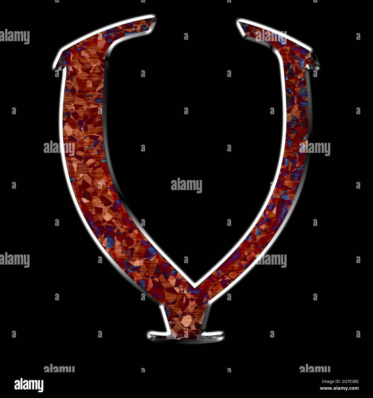 Spangle galvanized steel hi-res stock photography and images - Alamy